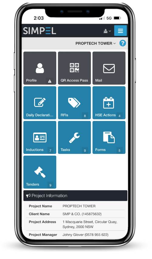 Subcontractors – Project Simpel